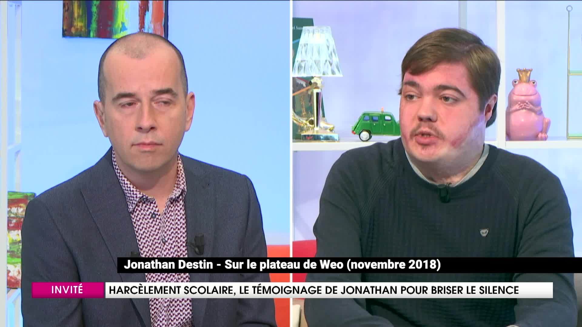 Figure de la lutte contre le harcèlement scolaire, Jonathan Destin est ...