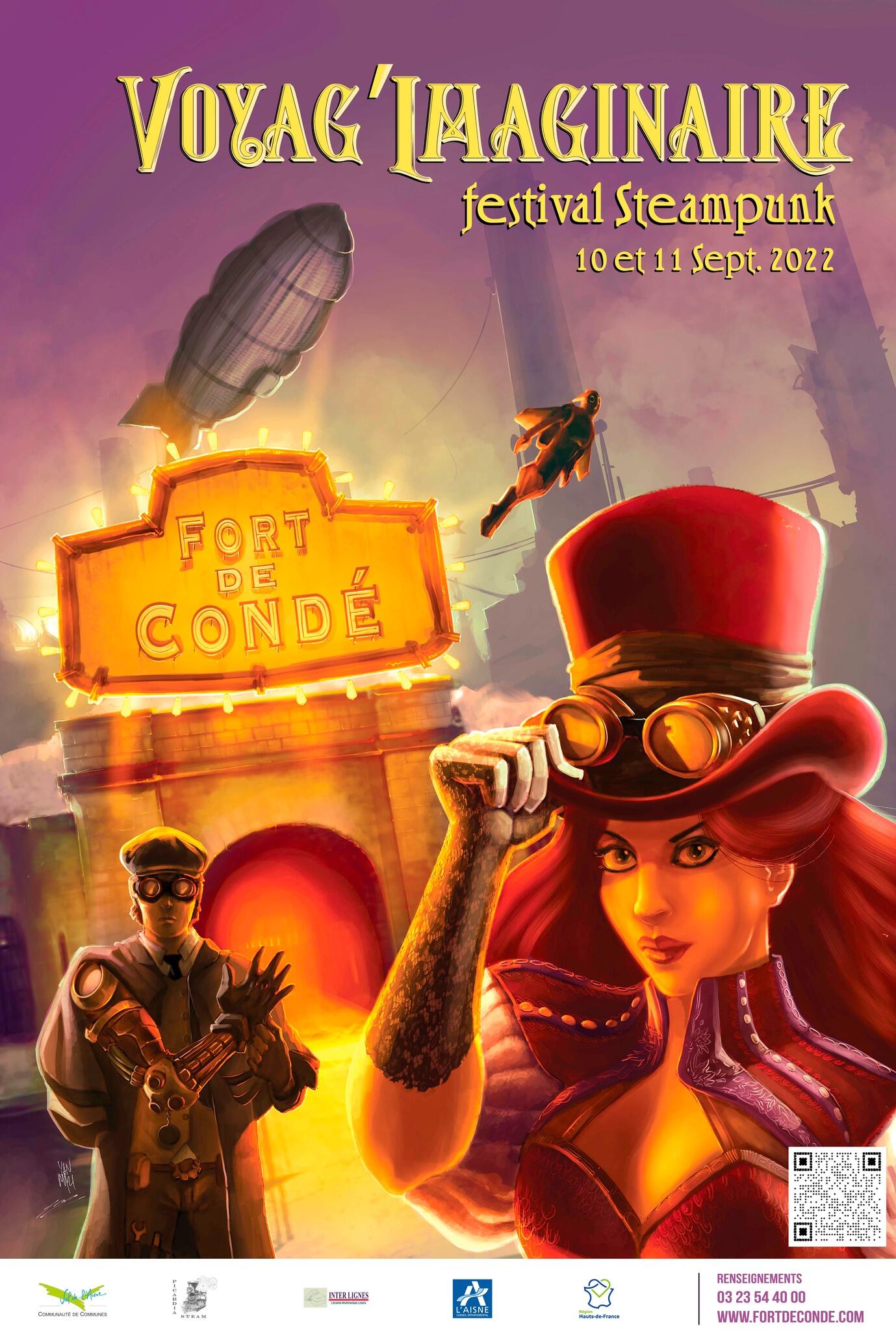 Le festival steampunk "Voyag'imaginaire" débarque ce week-end au Fort ...