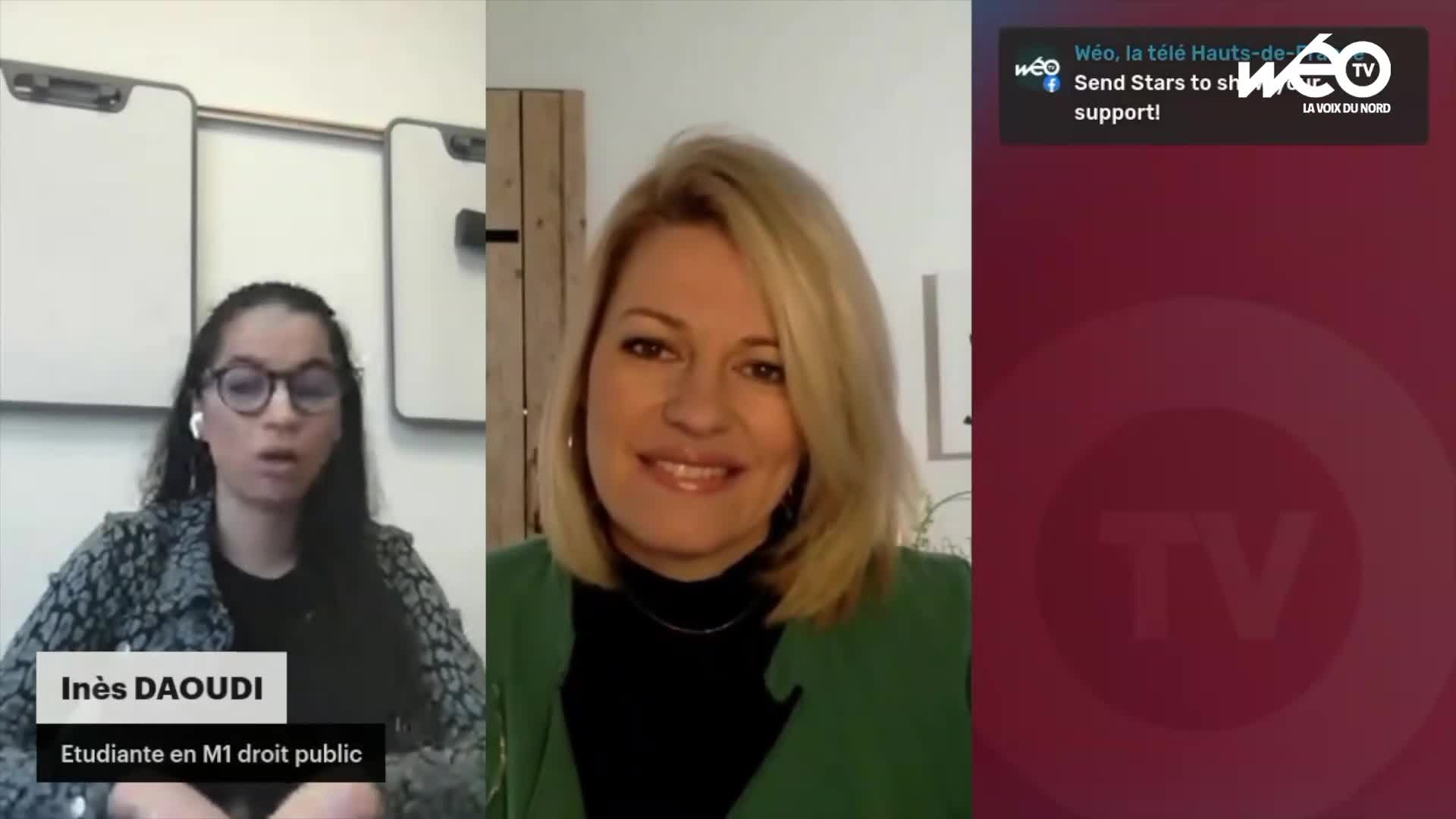 Emma papote avec Inès DAOUDI, étudiante en M1 - 30/01/2023 - Vidéo Wéo