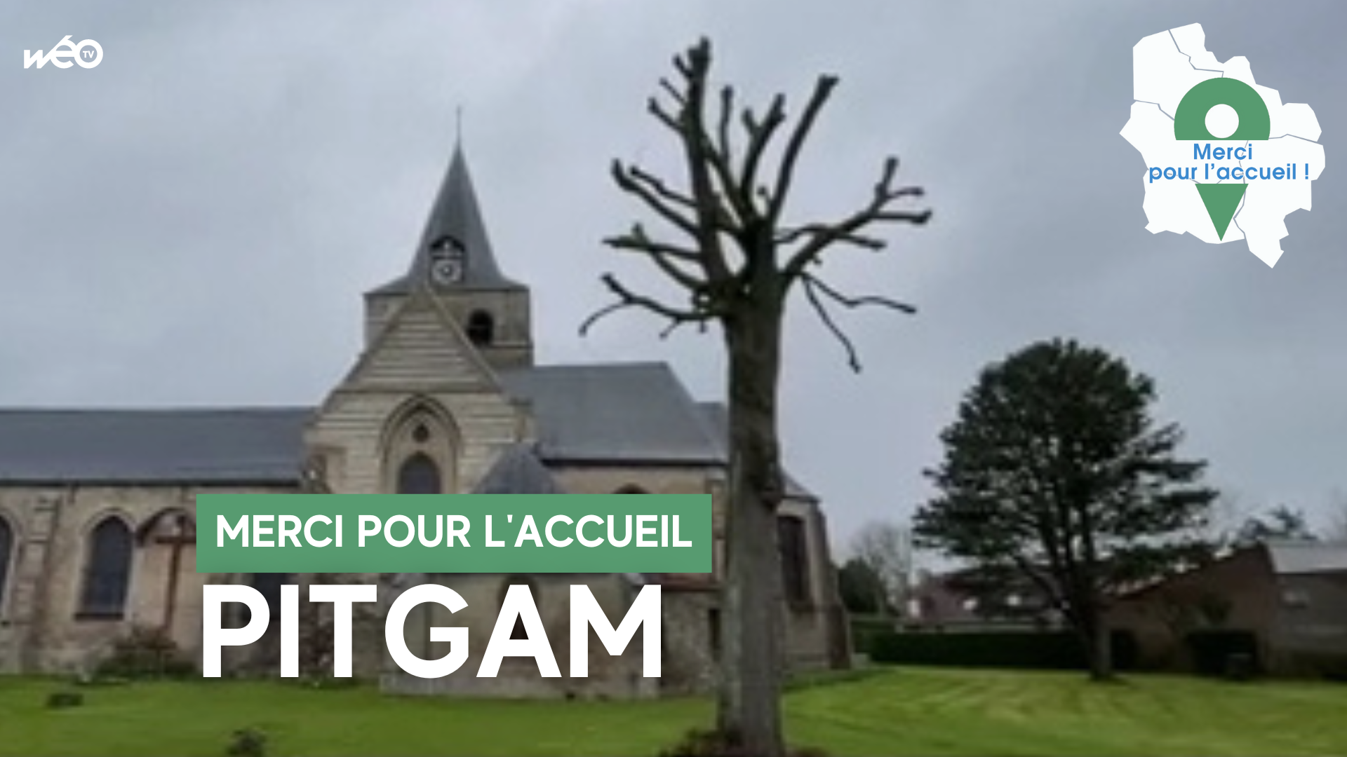 Pitgam (59) - Un village des Flandres - 07/04/2023 - Vidéo Wéo