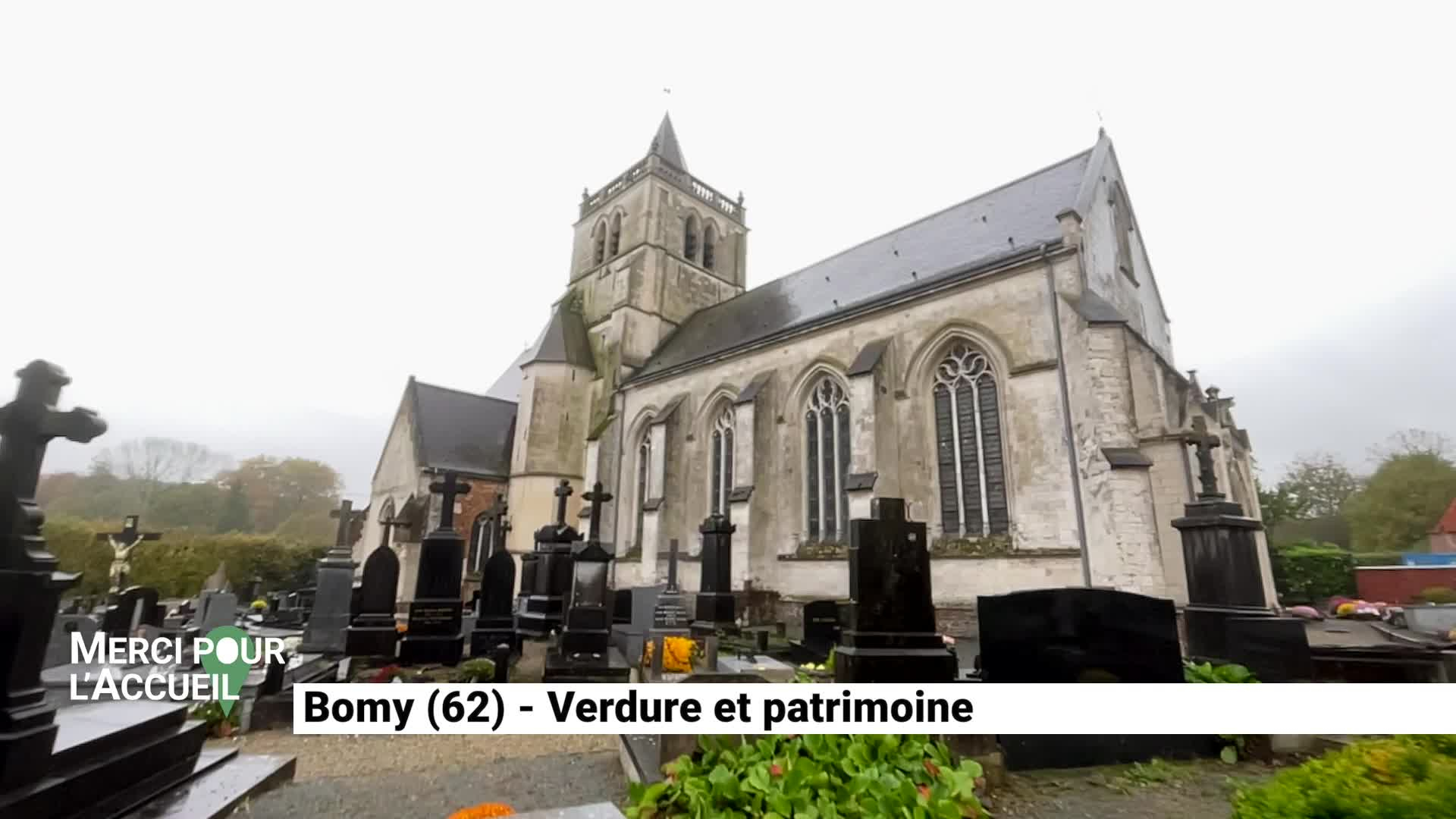 Bomy (62) - Verdure et patrimoine - 24/11/2023 - Vidéo Wéo