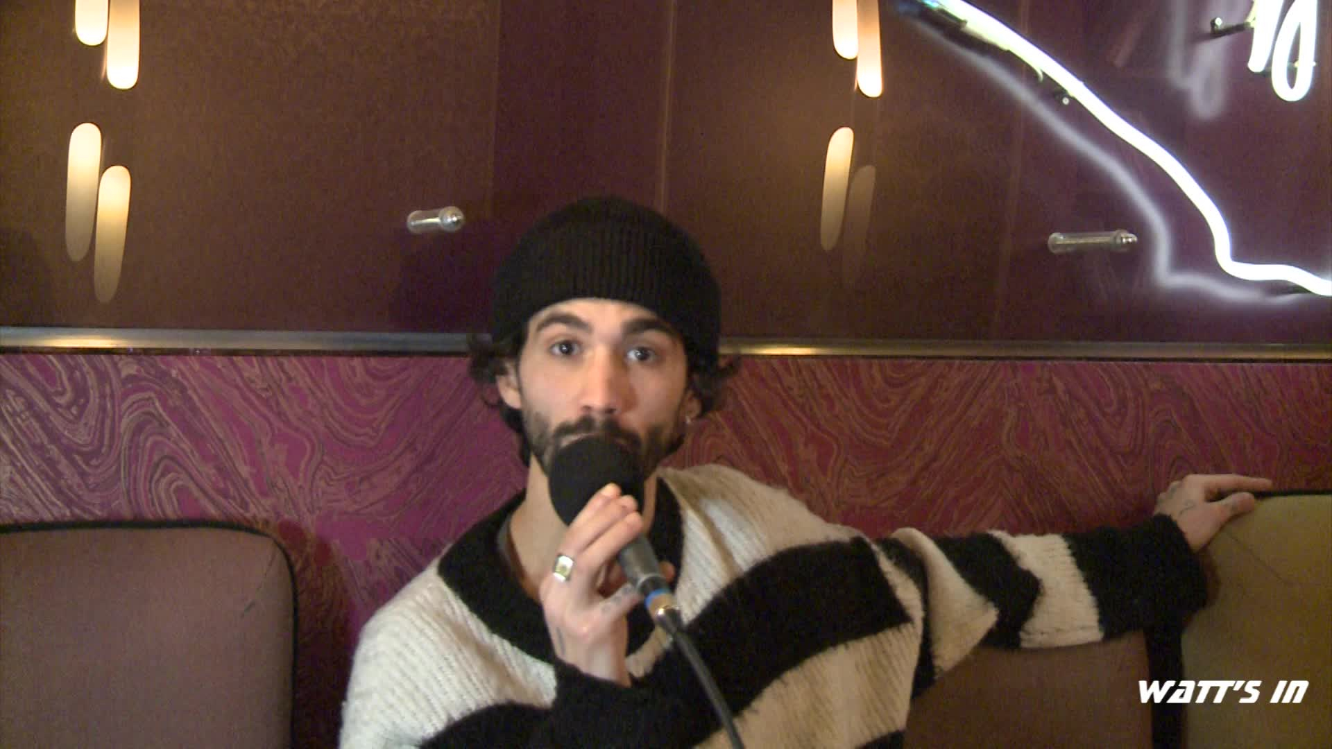 Le groupe FFF et le chanteur YO dans Watt's In - 29/01/2024 - Vidéo Wéo