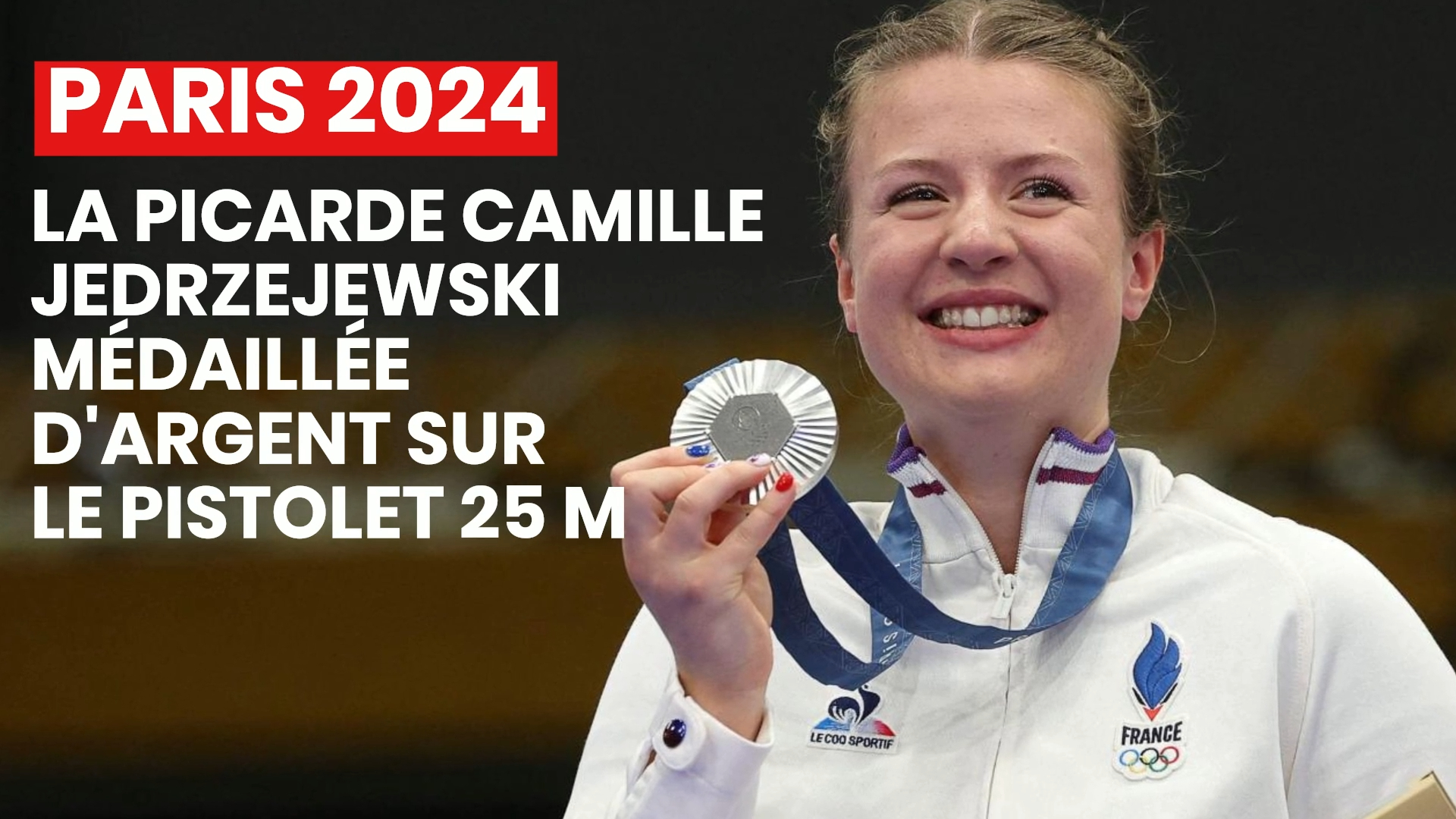 JO 2024 (tir) : la Noyonnaise Camille Jedrzejewski décroche l'argent au ...