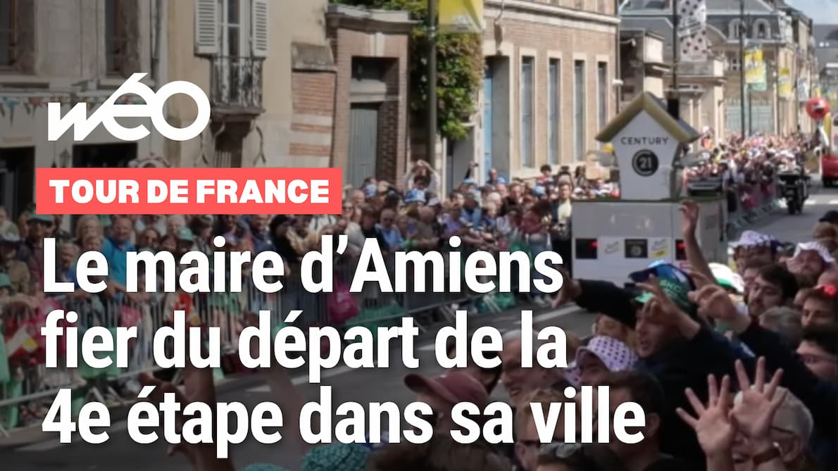 Hubert de Jenlis sur le départ du Tour de France à Amiens - 08/07/2025 ...